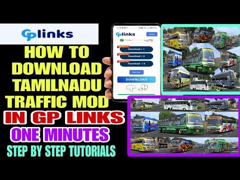 HOW TO DOWNLOAD TAMILNADU TRAFFIC MOD IN GP LINKS| EASY DOWNLOAD IN ONE STEP|BUS SIMULATOR INDONESIA