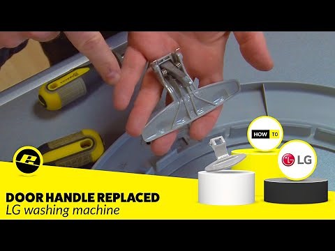 How to Replace the Door Handle on an LG Washing Machine