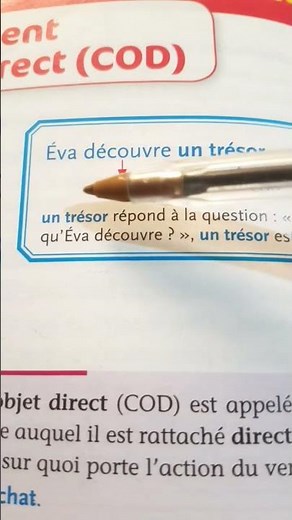 Le complément d'objet direct#français#french#education#maroc#francophone#conjugaison