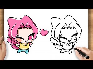 How to Draw Romance Saja Boys | Kpop Demon Hunters Step by Step