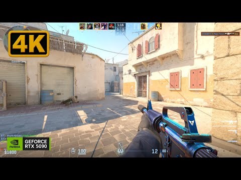 Counter-Strike 2 Gameplay 4K (No Commentary)