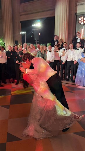 First Dance Magic: Perfecting the Dip