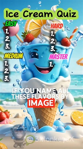 🍦🍨 Ice Cream Quiz | Can You Name Them All?