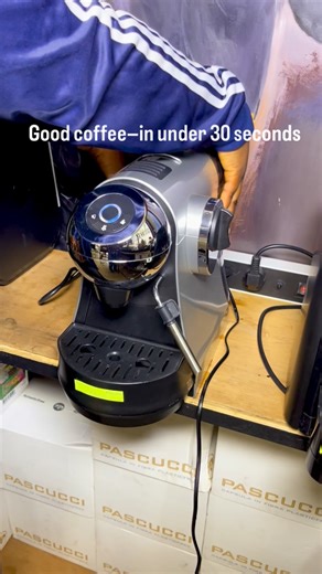 Coffee shop in Lagos| coffee machines| Barista Training on Instagram: "BRAVA Capsule Coffee Machine • Type: Capsule coffee machine • Voltage: 220–240V • Power: 1400W • Pump Power: 48W • Capsule Compatibility: Nespresso capsules • Functions: Espresso, lungo, steaming & frothing • Heating System: Thermoblock • User Interface: Push-button control • Water Tank: Removable, 0.9L • Dimensions: 35 × 18 × 27 cm (L × W × H) • Net Weight: 4 kg • Applications: Offices, homes, hotel rooms • Key Advantage: Co