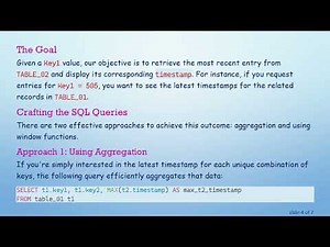 How to Retrieve the Last Result from Two MySQL Tables Efficiently