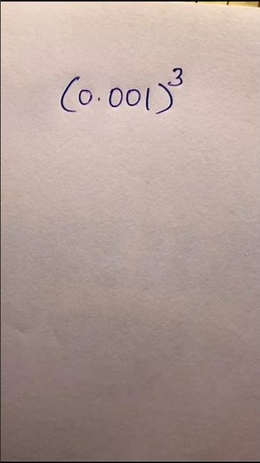 Exponential equation in decimal form #maths #exam #education