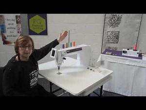 No 4 Pfaff Powerquilter Threading Up