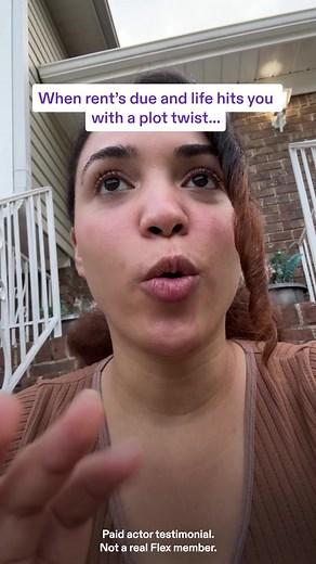 No more rent panic on the 1st. Flex lets you break rent into smaller payments. | Flex