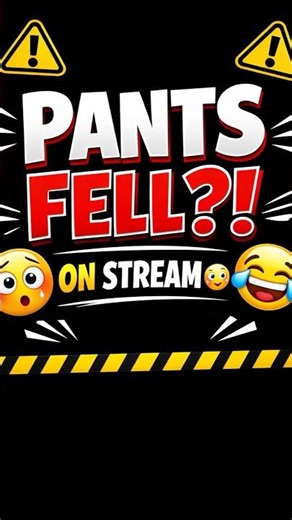 Streamers’ Pants Kept Falling Down 😭💀 This Got Out of Hand