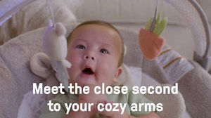 Ingenuity InLighten Baby Bouncer Seat with Light Up Toy Bar & Tummy Time Pillow, Unisex - Nate