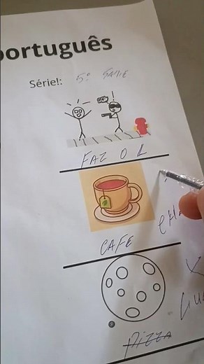 prova de português 5 ano,