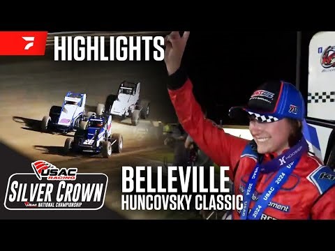 Heartbreak Turns Into History | USAC Silver Crown at Belleville High Banks 5/18/24 | Highlights