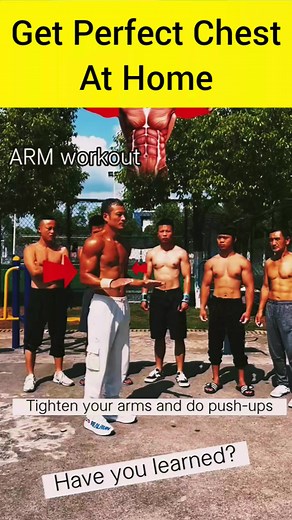 Get perfect chest at Home 🔥🔥 .. . .. #chestworkout #fitness #workout #bodybuilding #gym #chestday #fitnessmotivation #chest #gymmotivation #motivation | Health Fit Home