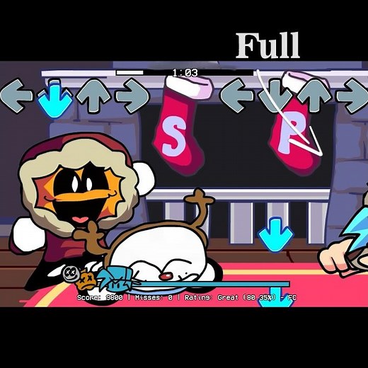 Friday Night Funkin' vs Christmas (Hard\\FNF mod)#Shorts#Christmasfnfweek#Happynewyearmod