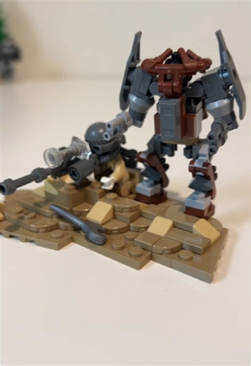 Fallout 4 Raider Power Armor in LEGO