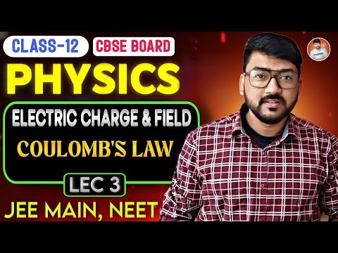 Coulomb’s Law Part-1 | Class 12 Physics CBSE | Electrostatics Basics