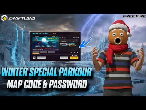 Winter Special 🥶 Parkour Map☃️Password 🗝️ Unlocked 
