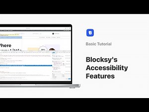Accessibility Features | Basic Tutorial | Blocksy 2