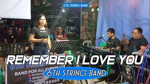 Gig Bagong Tanza Aurora - Remember I Love You | 6th String Band #6thstringband #6thstringbandcover | 6th String Band