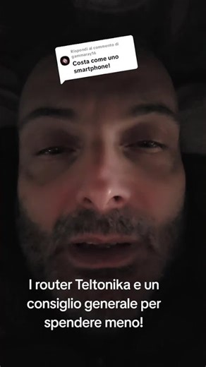 Risposta a Perché un router Teltonika e come spendere meno non solo per questi router.