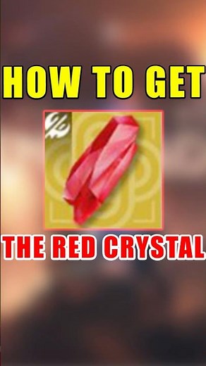 How to get the Red Crystal for the Praxic Blade?