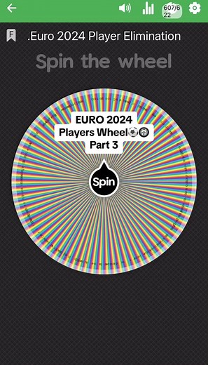 EURO 2024 Players Wheel Part 3