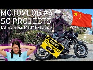 SC PROJECT FULL EXHAUST - Yamaha MT-07 Motovlog Japan