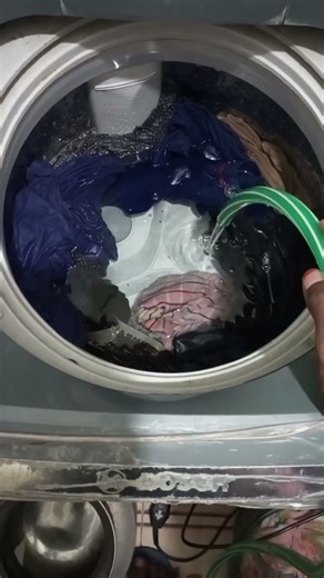 BOSCH TOP LOAD WASHING MACHINE WATER FILLING METHOD #shorts