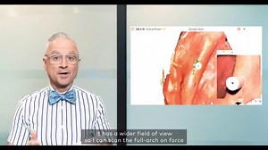 Dr. Joe Mehranfar calls his new DEXIS™ intraoral scanner a "game-changer." He upgraded to a DEXIS IS 3800, which he finds to be more cost-effective since the tips can be autoclaved up to 110 times. The smaller, lighter and more ergonomic handpiece allows him to scan a full arch much faster, making it ideal for All-on-4® treatment concept cases. Patients appreciate the faster scanning time, and the wireless dongle enables Dr. Mehranfar to move the scanner from room to room, further optimizing the