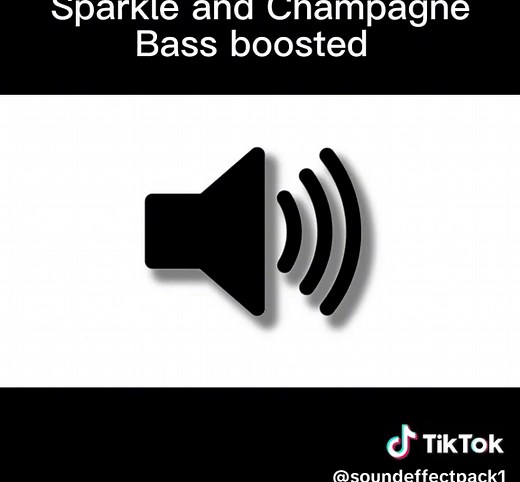 Sparkle and Champagne Bass Boosted Sound Effect #fyp #fy #soundeffect #iibepoppingbottles #sparklesandchampange #memes