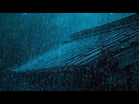 Heavy Rain 12 Hours 🌧️ Night Rain for Deep Sleep & Stress Relief