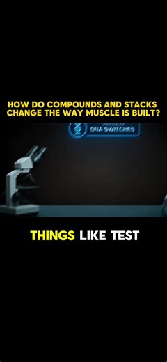 HOW COMPOUNDS AND STACKS CHANGE THE WAY MUSCLE IS BUILT ? #bodybuilding #fyp #nattyornot #gym #gymtok