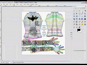 Gimp Tutorials-Tattoos unto Second Life