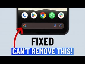 How to Remove Google Search Bar From Android Phone (2025)