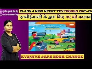 Class 4 new EVS Textbook 2025-26 EVS ours Wondrous World 2025-26