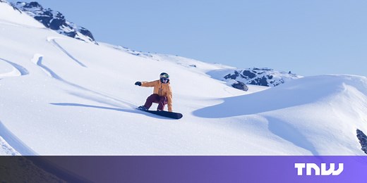 This snowboard is made from paper — and it shreds like a dream