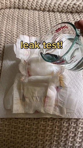 Liquid Absorption Test with Hello Bello Diapers