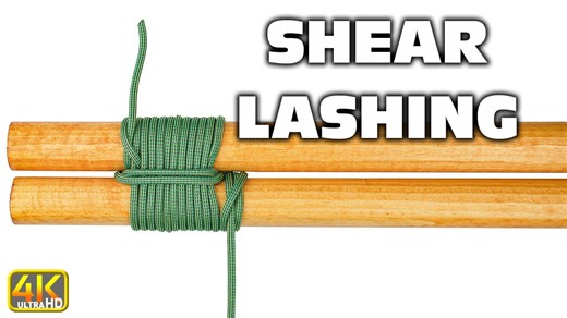 Stop Struggling! Here’s the Easiest Way to Tie a Shear Lashing