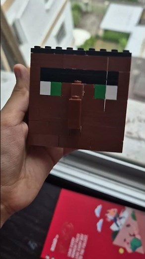 Minecraft villager made from legos !!!