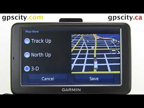 Navigation Settings on the Garmin Dezl 560 with GPS City