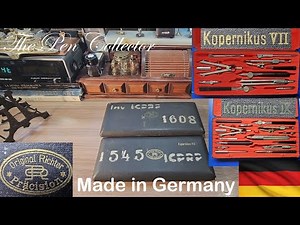 UNBOXING Vintage German RICHTER Kopernikus Technical Drafting Tool Sets