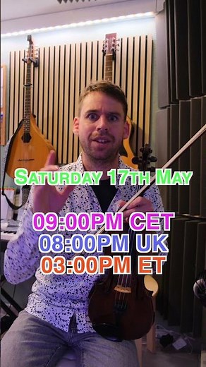 FIDDLE WORKSHOP | Saturday 17th May