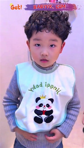 Toddler Absorbent Washing Bib – Keep Clothes Dry During Wash Time #ToddlerCare