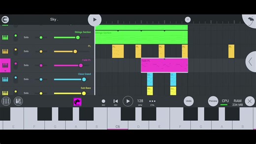 Create Music with Sky High by Elektronomia on FL Studio Mobile