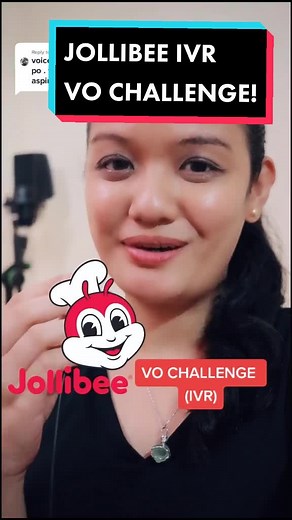 Jollibee IVR Voice Actor Challenge
