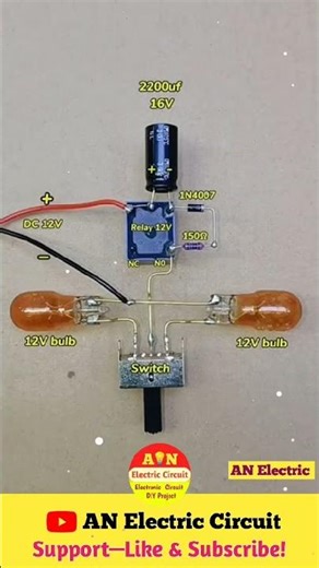 Vehicle Turn Signal Light | #shortsfeed #electrical #viral #diy #trend #trendingshorts