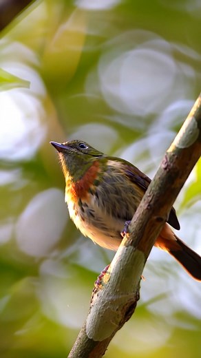 You’re about to hear one of the Amazon’s tiniest singers — the Pygmy Antwren (Myrmotherula brachyura) — in ultra-clean 4K audio/video. In the first seconds you’ll catch a fast succession of bright, high-pitched piping whistles that accelerate and then resolve into a short trill — this is the species’ classic bird sound signature that experienced birders use to spot it in a canopy full of noise. If you’ve ever tried to pick out a single voice from an Amazon dawn chorus, this 16 second clip isolat