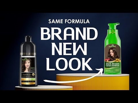 New Look, Same Magic ✨ Herbishh Color Shampoo | Ammonia-Free Hair Dye Shampoo Explained