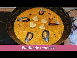 Paella de marisco para 4 personas fácil 🥘