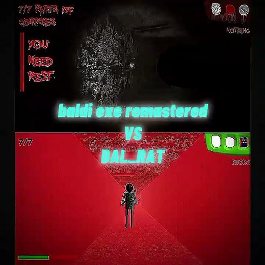 baldi exe remastered vs all fiction